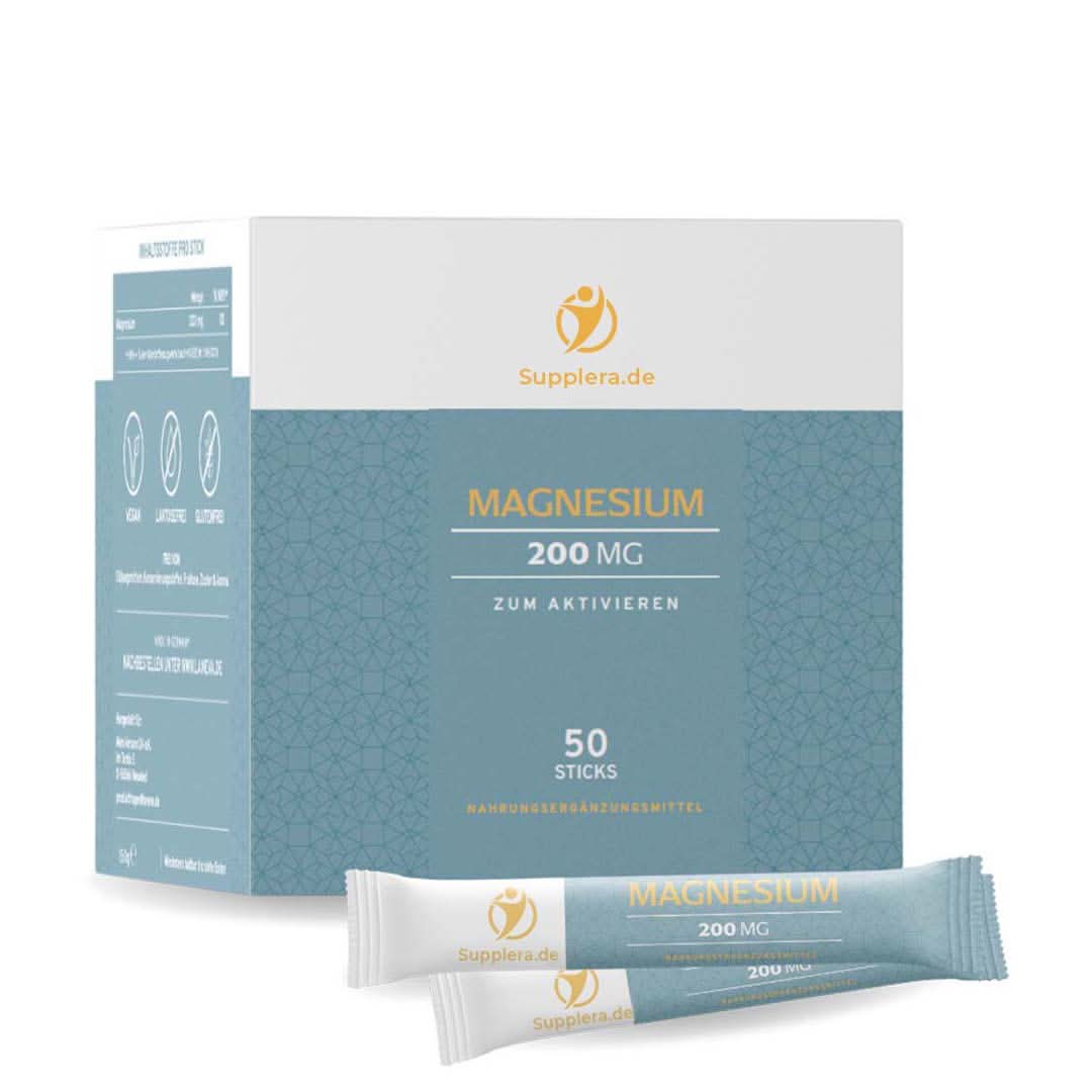 Ionisches Magnesium PUR in Einzel-Sticks - 200 mg pro Stick ...